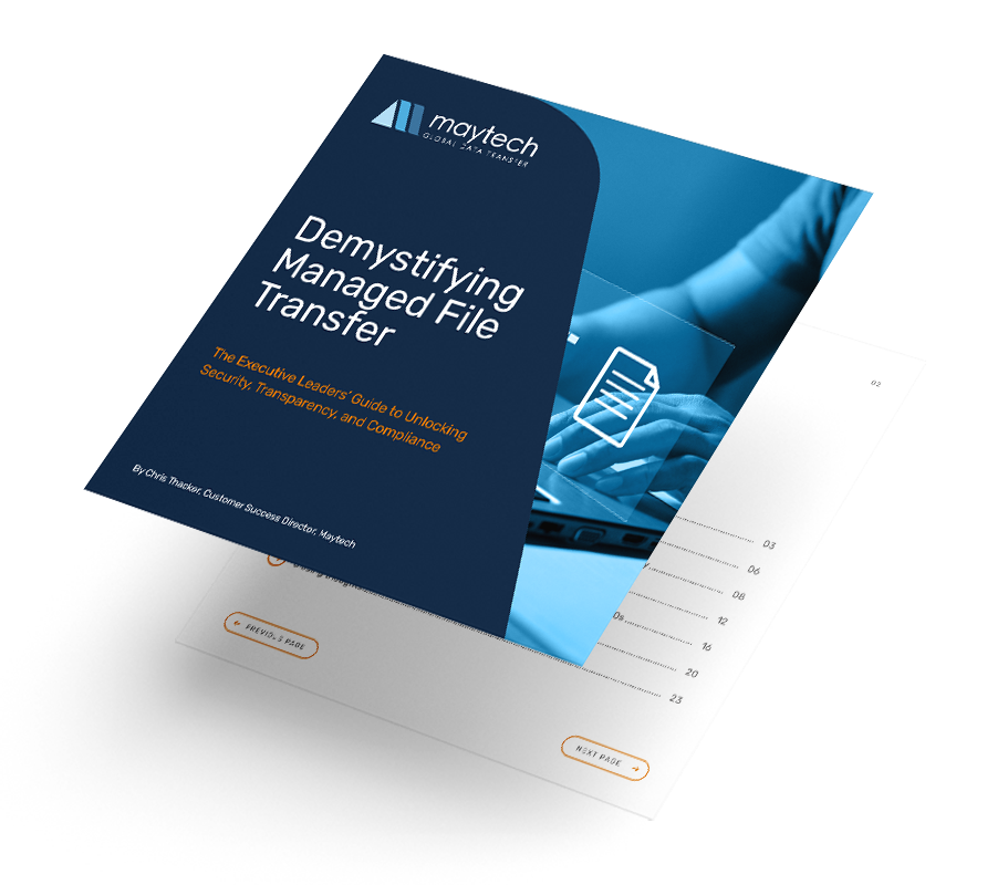 Demystifying Managed File Transfer eBook | Maytech